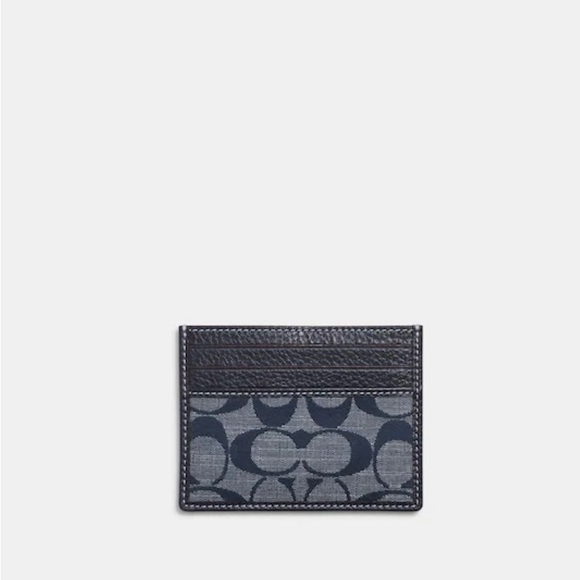 Coach | Accessories | Nwt Coach Slim Id Card Case Wallet In Signature ...